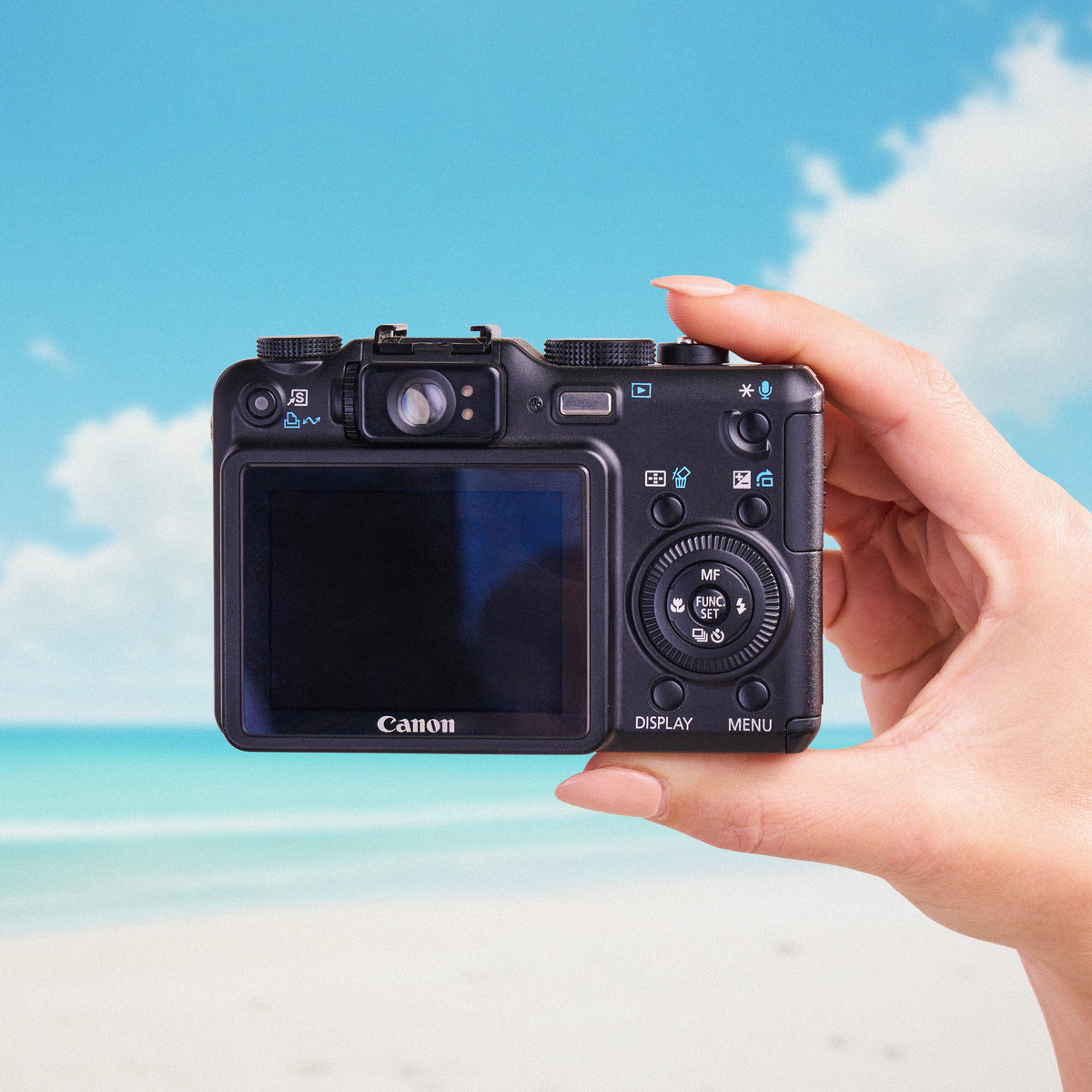 Canon Powershot G7 | Retro Digicam Point and Shoot Digital Camera